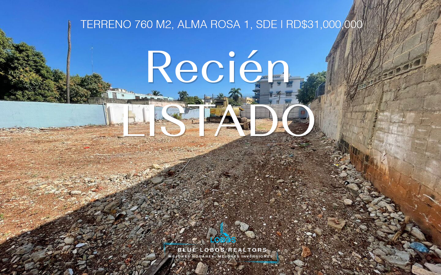 Terreno en el prestigioso sector Alma Rosa I | Lobos Realtors